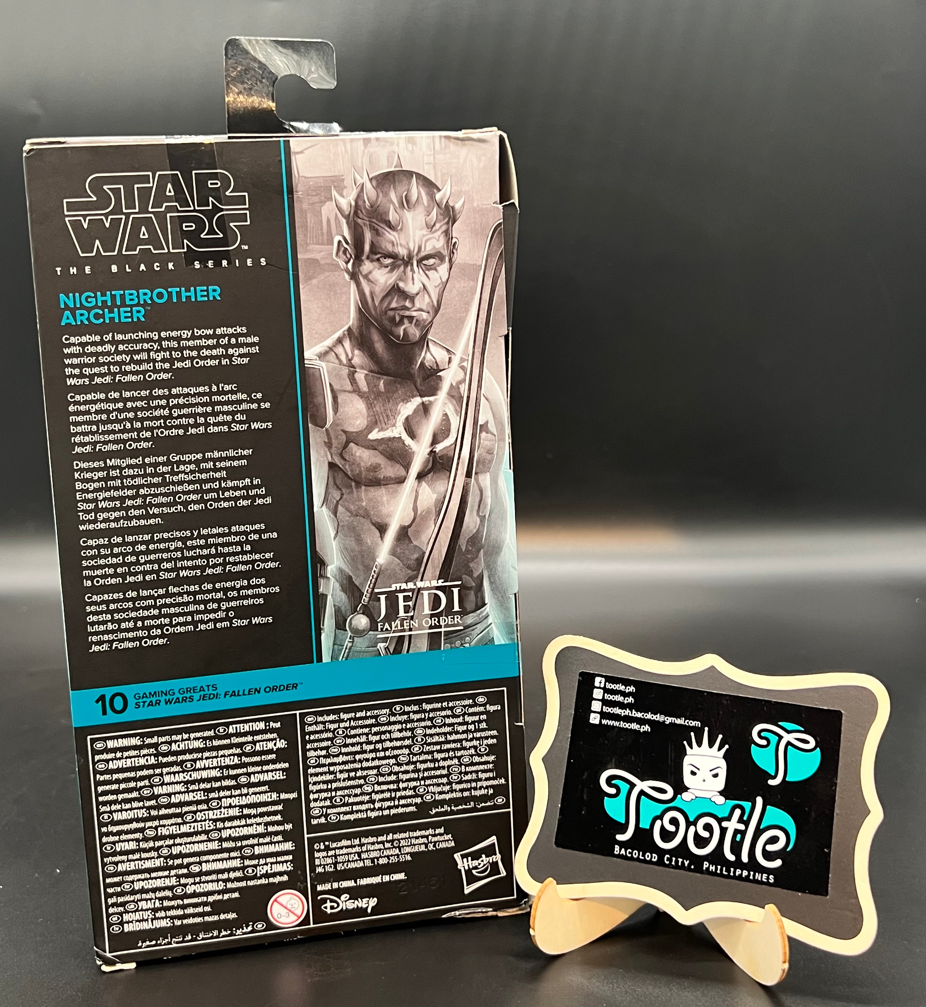 NIGHTBROTHER ARCHER Star Wars Jedi: FALLEN ORDER The Black Series Hasb ...