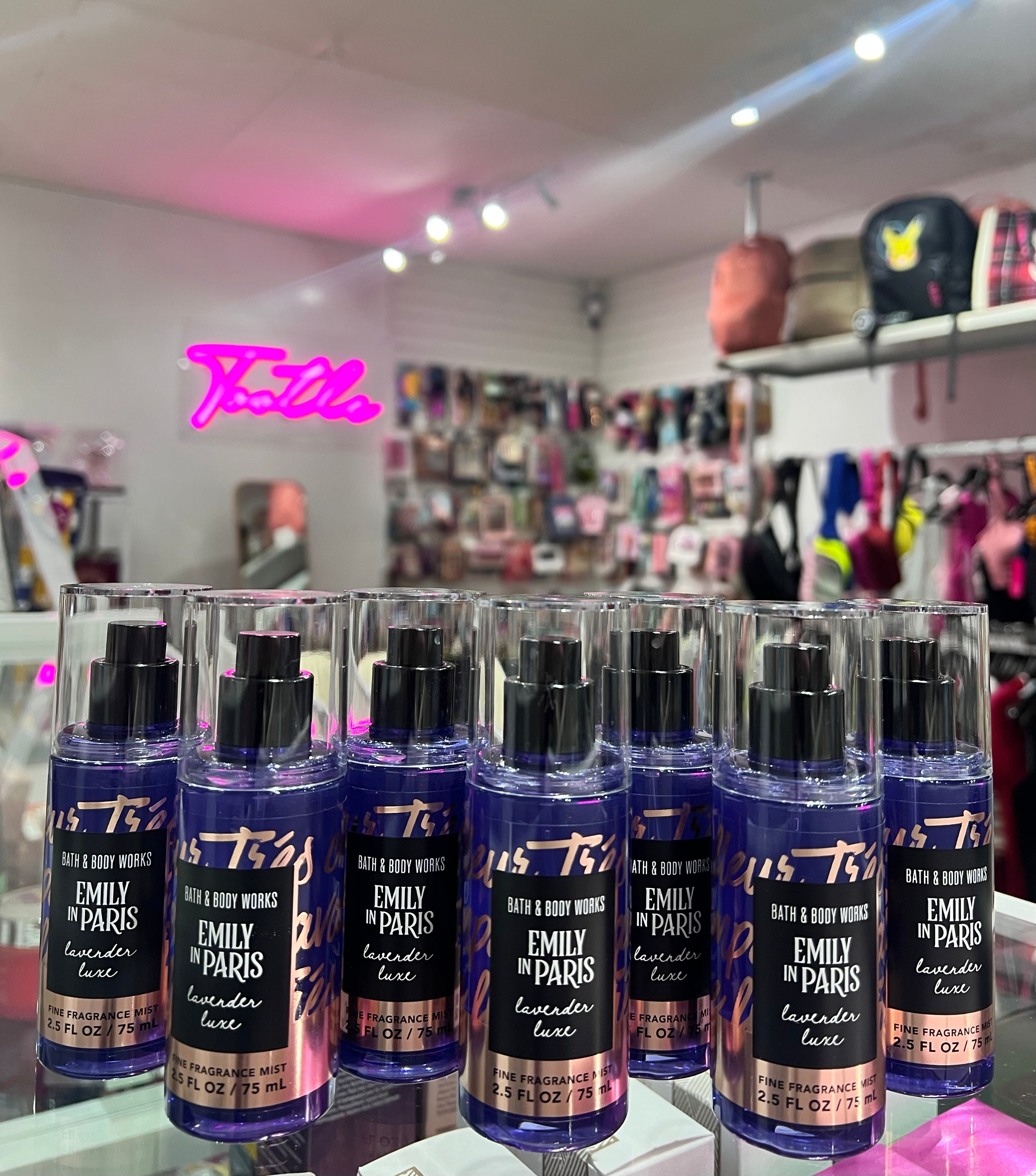 BATH&BODY WORKS/EMILY IN PARIS LAVENDER LUXE 75ML. FINE FRAGRANCE MIST ...