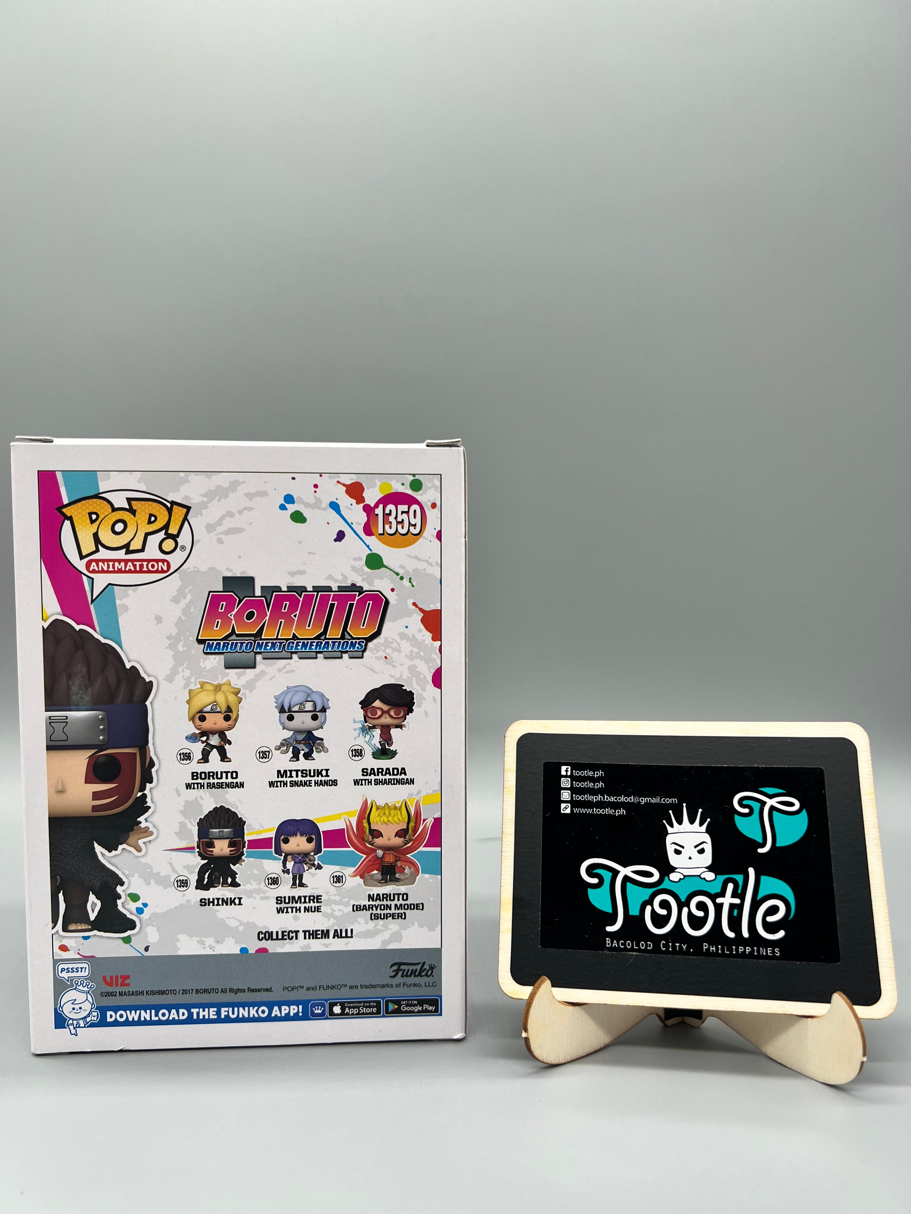 SHINKI 1359 BORUTO Naruto Next Generation Funko Pop Animation Tootle P ...