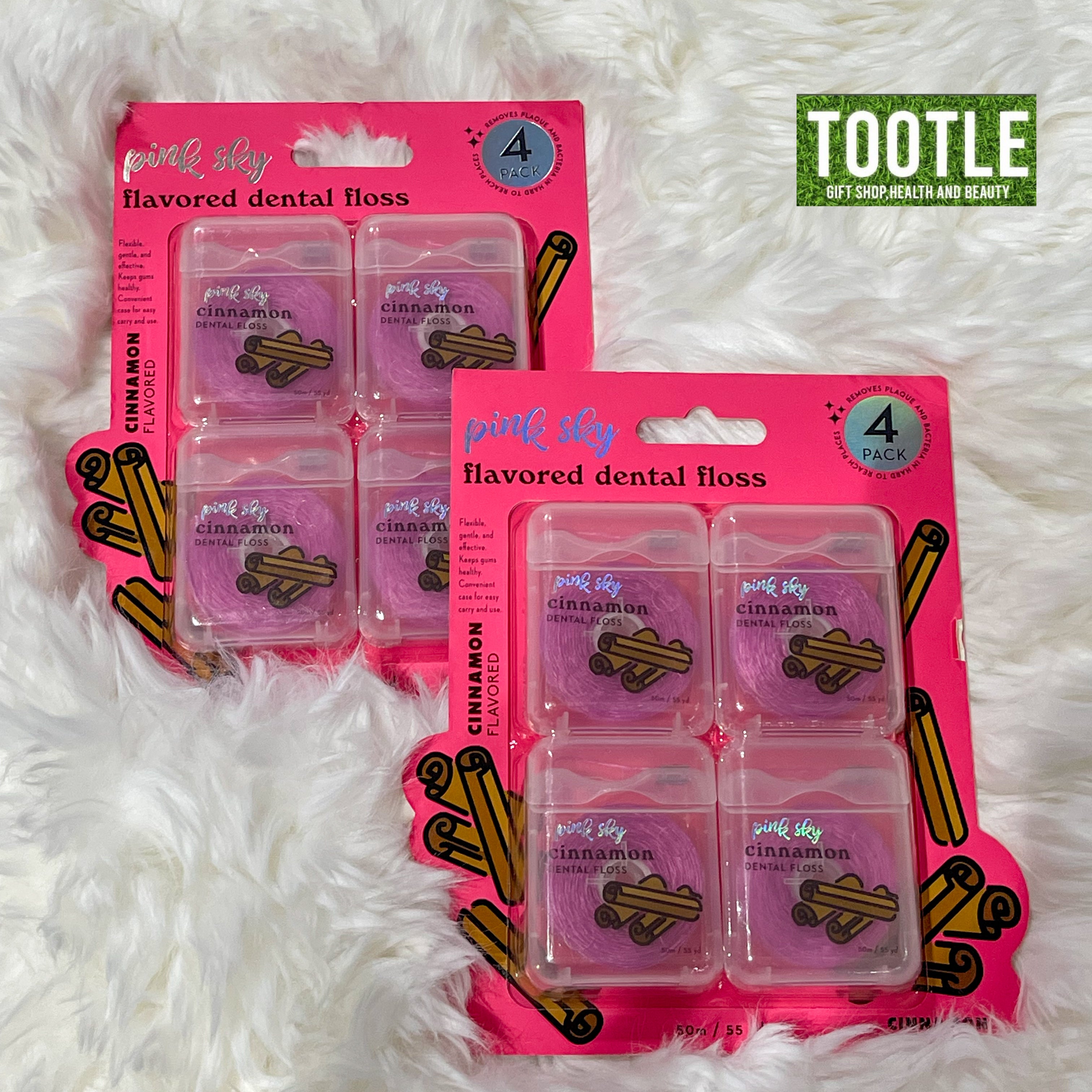 PINK SKY FLAVORED DENTAL FLOSS – Tootle Gift Shop