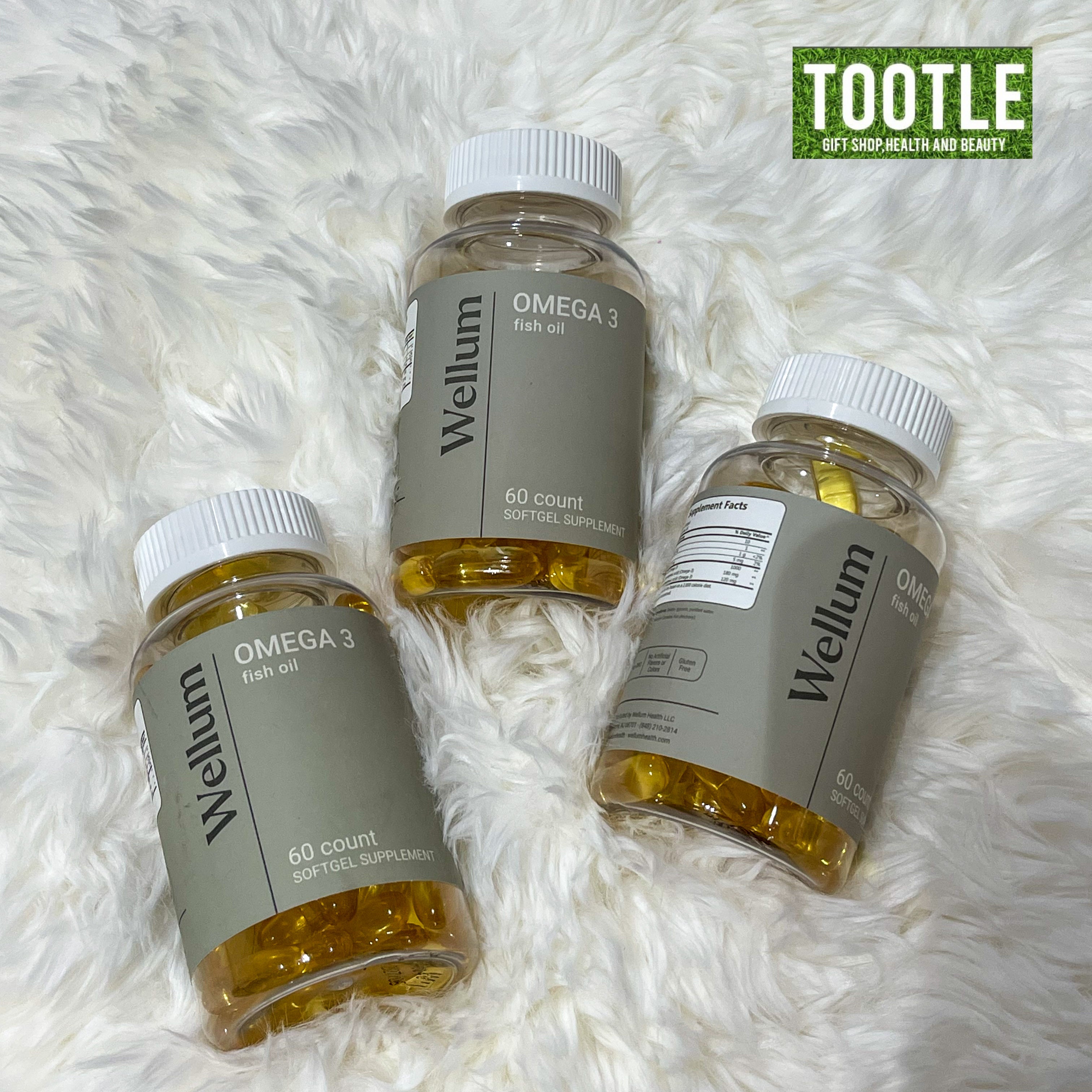 WELLUM OMEGA 3 FISH OIL – Tootle Gift Shop