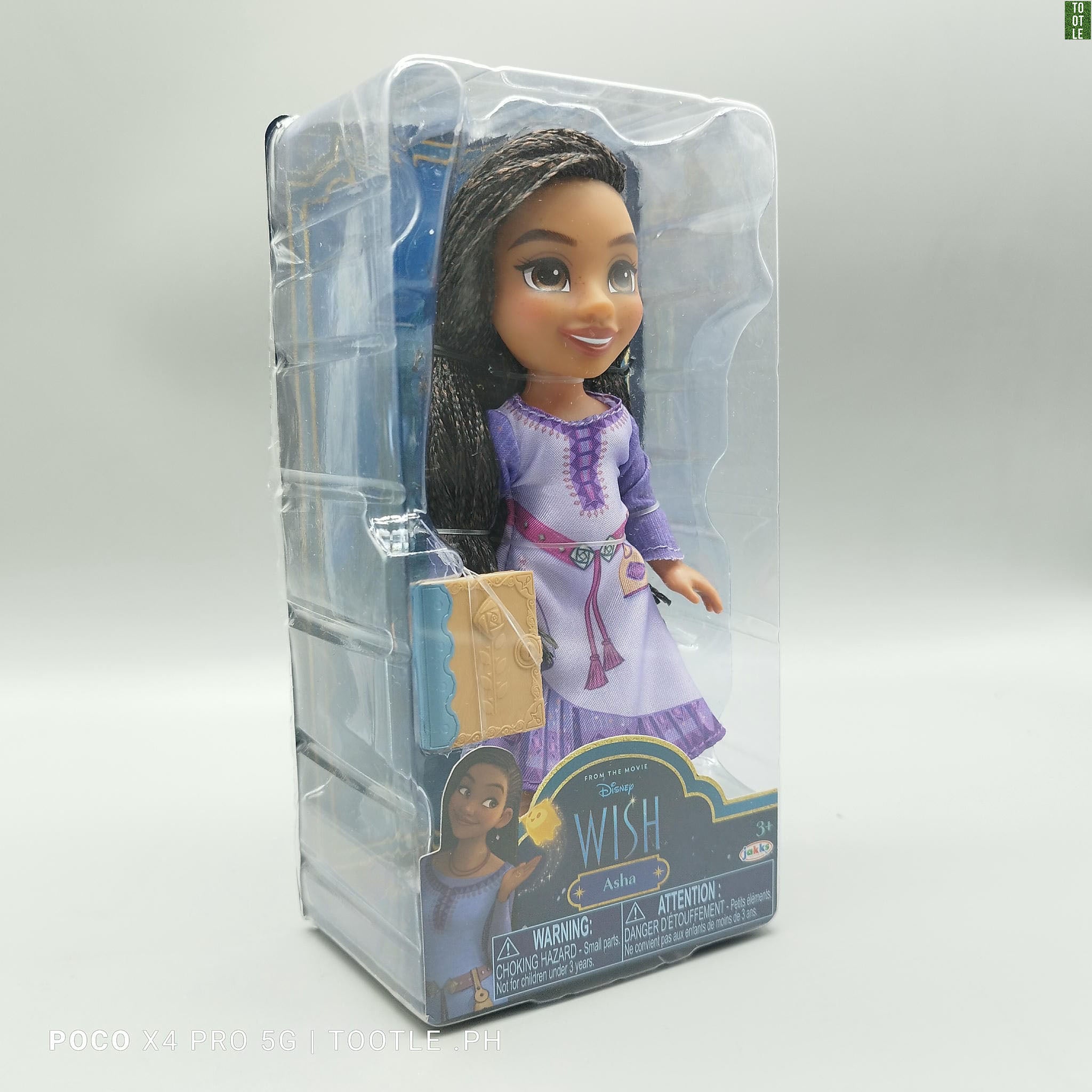 Asha - from the movie Disney WISH Jakks figure Tootle ph – Tootle Gift Shop