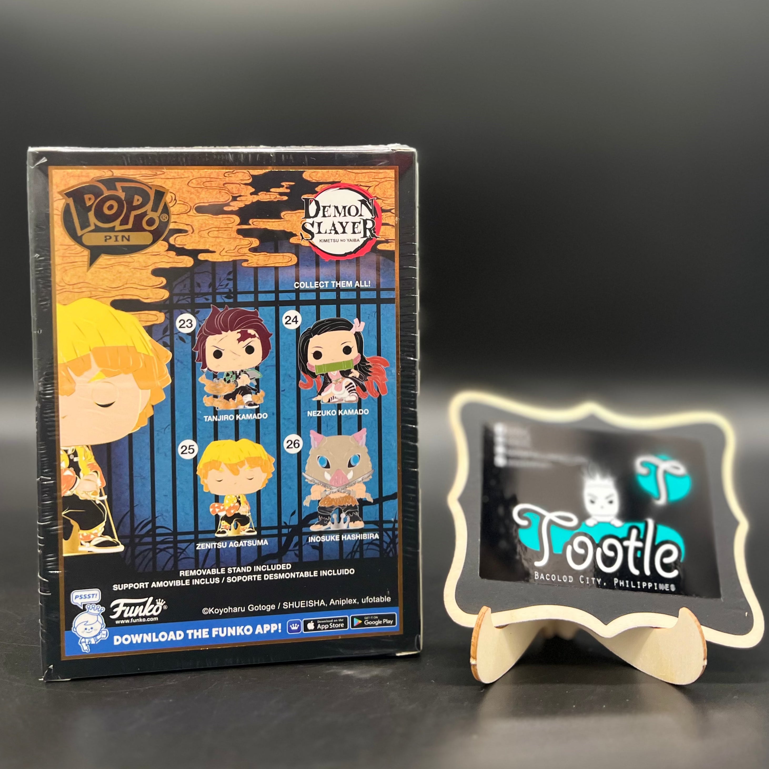 FUNKO POP PIN! DEMON SLAYER 25 "Zenitsu Agatsuma" – Tootle Gift Shop