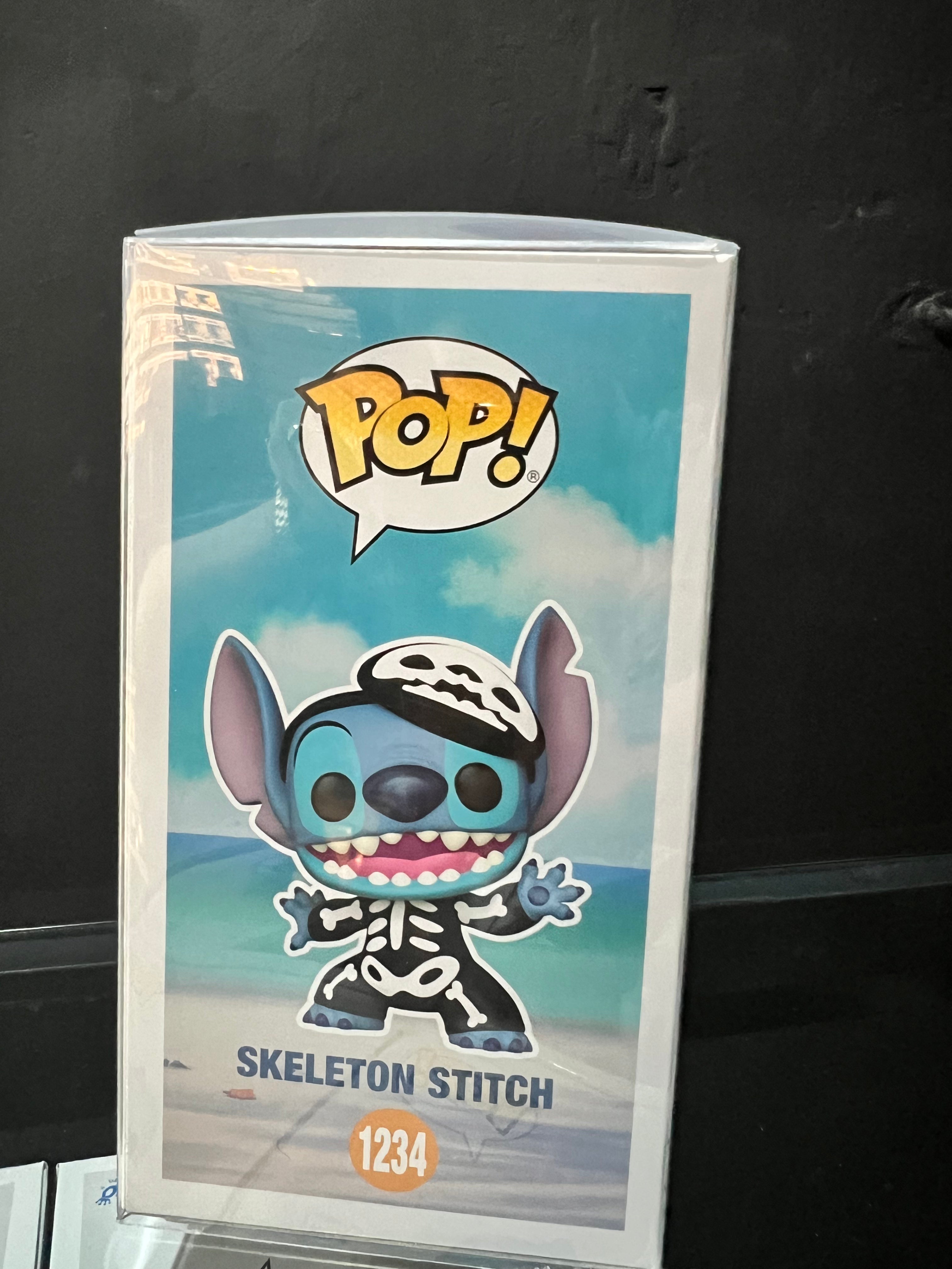 POP! 1234 Lilo&Stitch “SKELETON STITCH” (Exclusive/Limited Edition ...