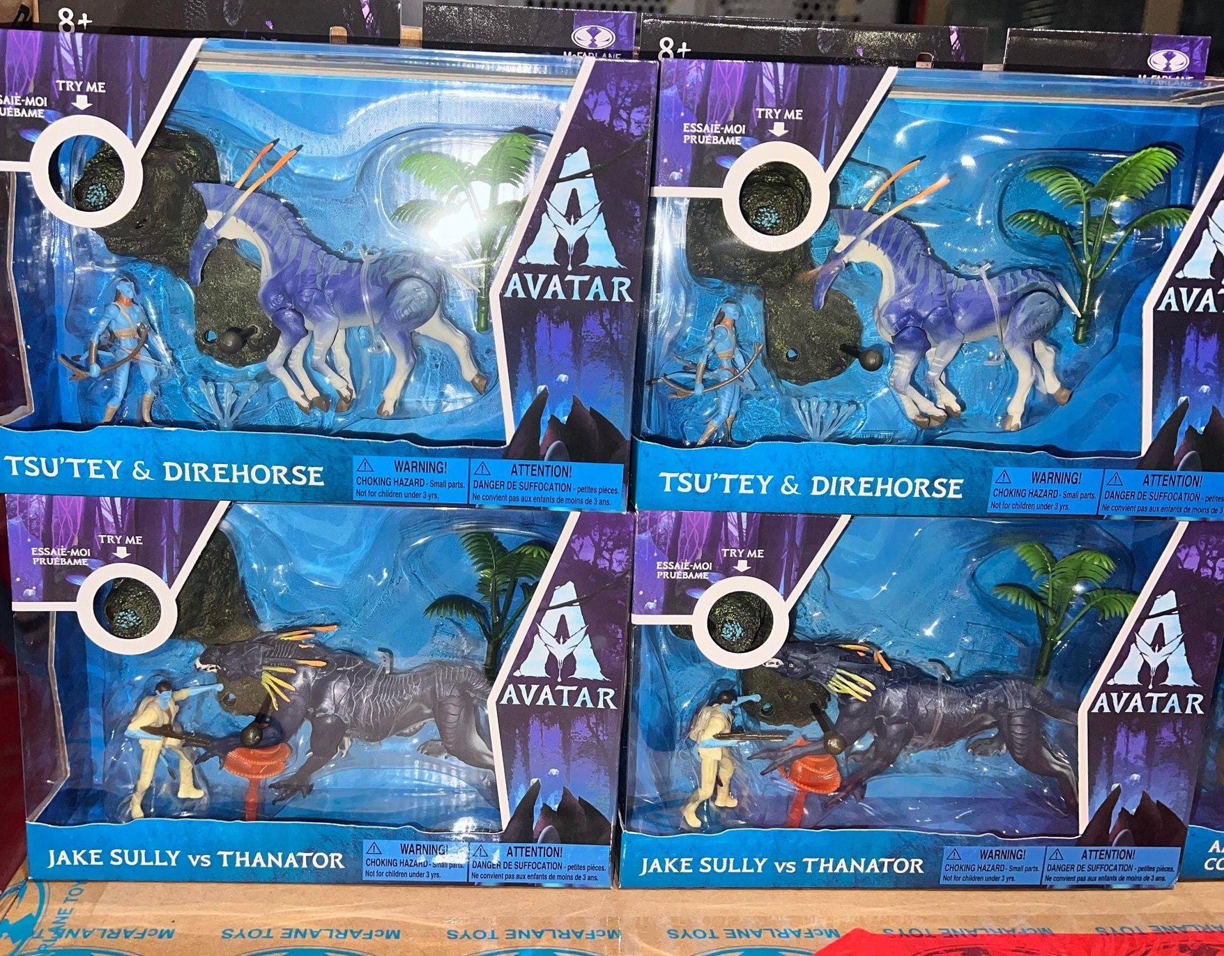 Mcfarlane Toys! AVATAR Tsu' Tey & Direhorse – Tootle Gift Shop